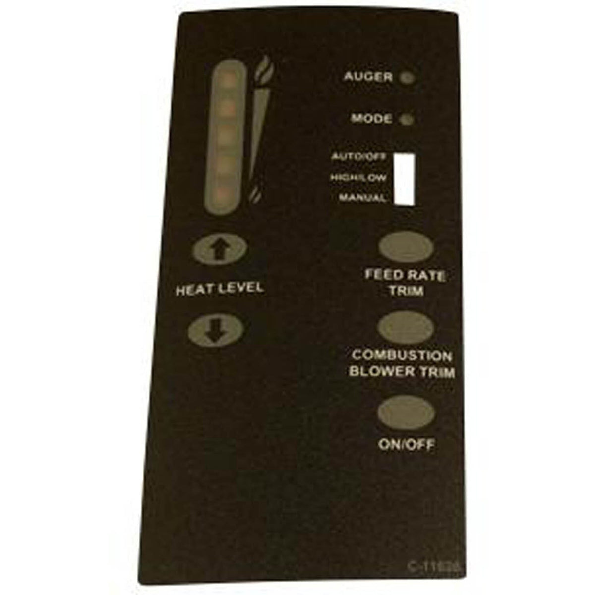 VistaFlame Control Board Decal: 50-2166