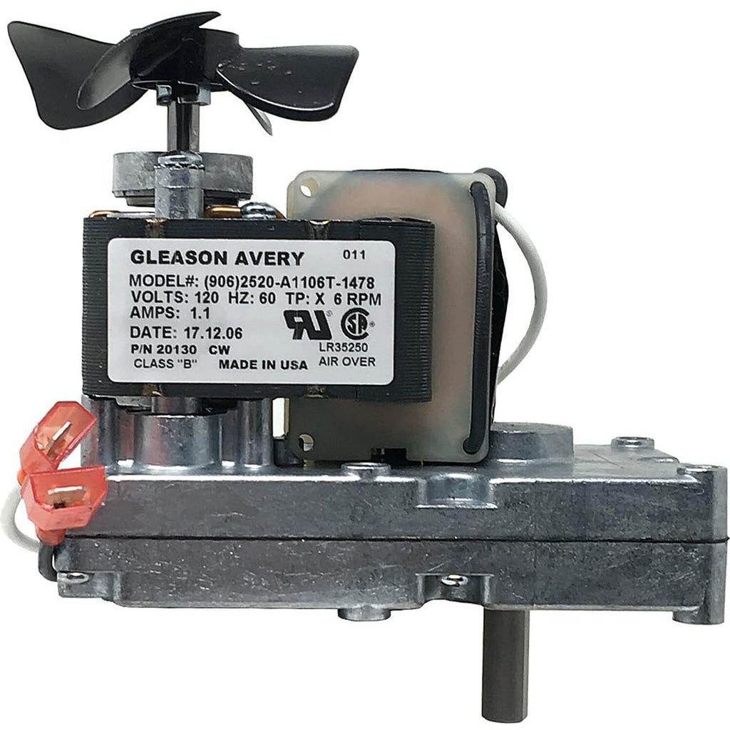Harman 6RPM Clockwise Auger Feed Motor, Gleason Avery 3-20-09302