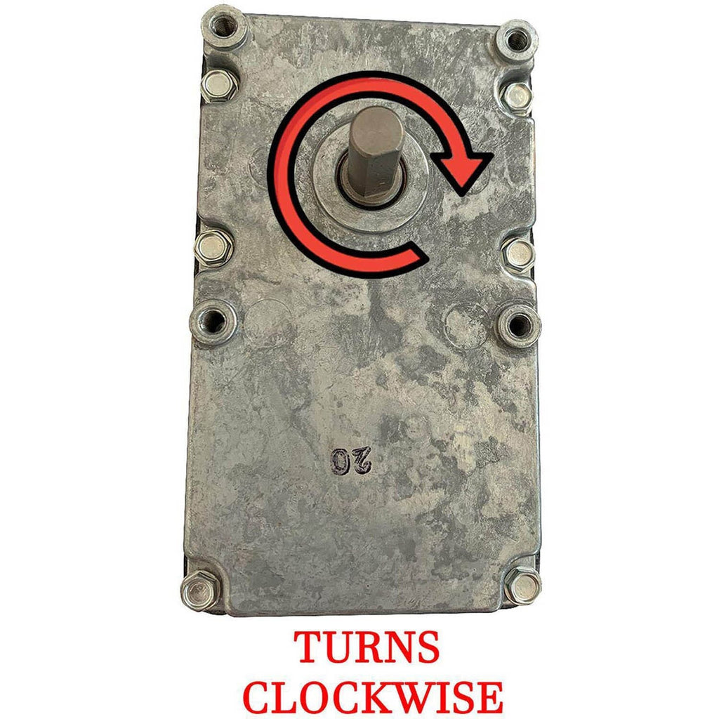 Harman 6RPM Clockwise Auger Feed Motor, Gleason Avery 3-20-09302