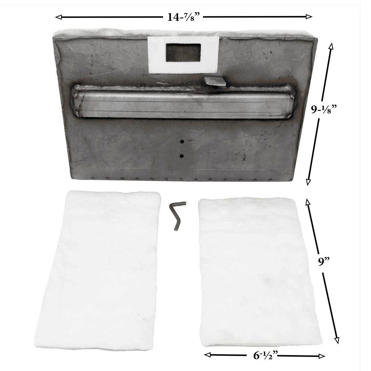 Pacific Energy Insulation Baffle Kit SS Vista: 80000647